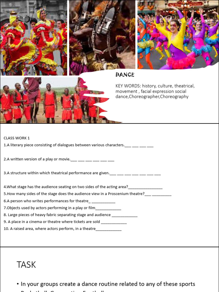 Dance 2 | PDF | Dances | Choreography