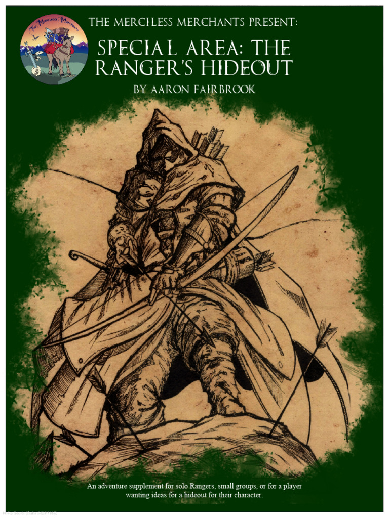 Merciless Merchant - Special Area -Ranger Hideout | PDF