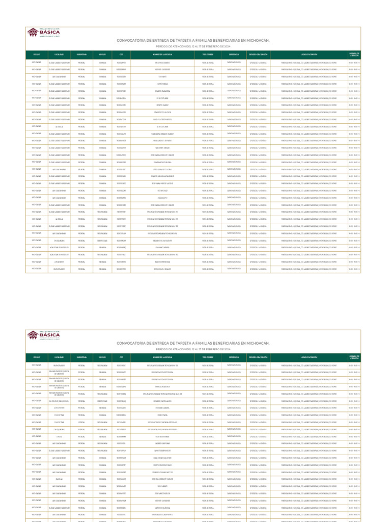 MICHOAC N 12 Al 17 de Febrero de 2024 SEDE S072 | PDF | México colonial | America latina