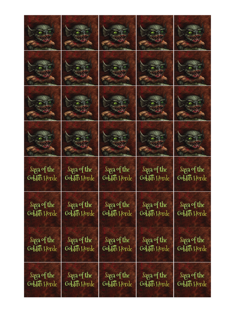 SotGH Tokens A4 | PDF