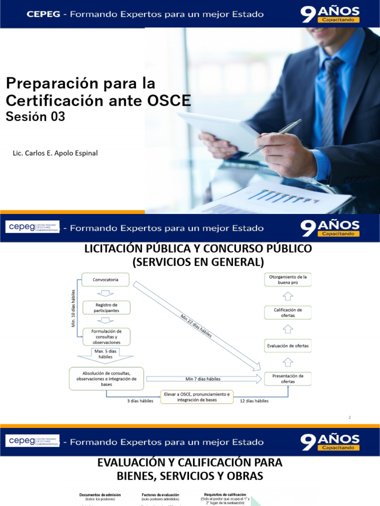 CEPEG - Certificación 3 Sesión - 06-09 | PDF | Negocios