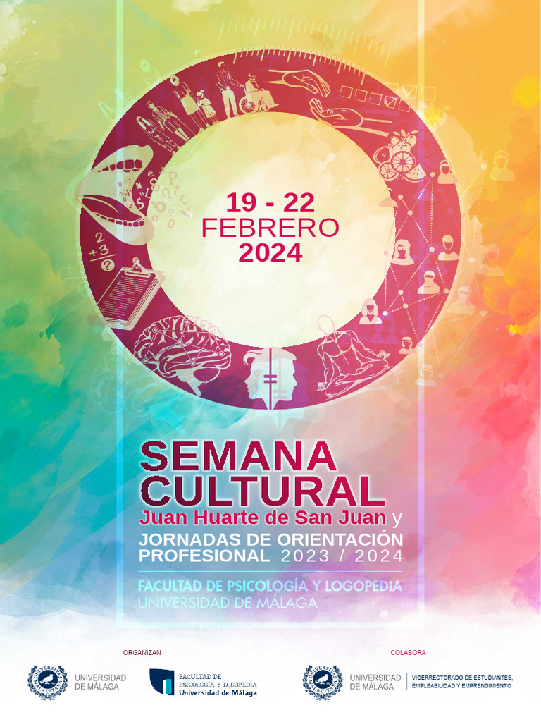 Programa Semana Cultural Psicologia Logopedia 2024 | PDF | Medicina