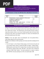 Class 12 National Income Notes | PDF | Cost Of Living | Measures Of ...