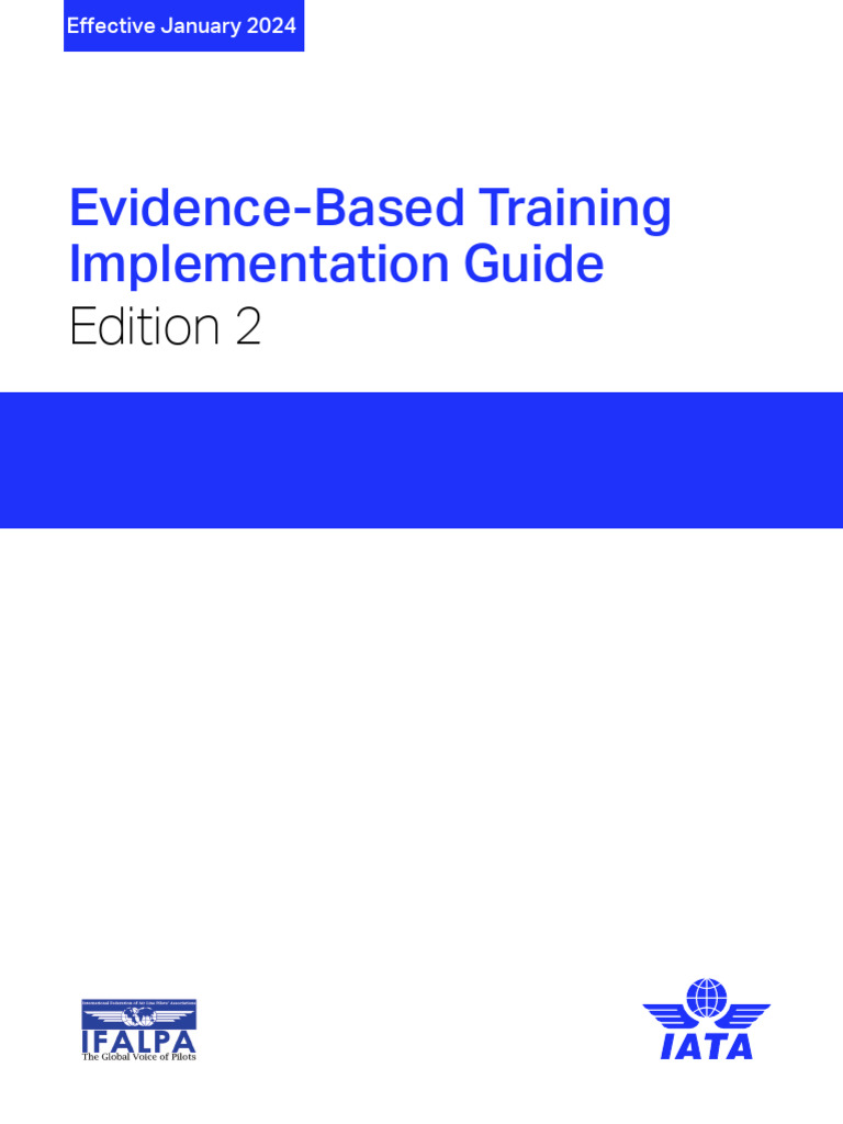 EBT Implementation Guide | PDF | Federal Aviation Administration | Flight Instructor