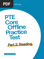 PTE Essay Template With Sample Answers | PDF | Essays | Reason