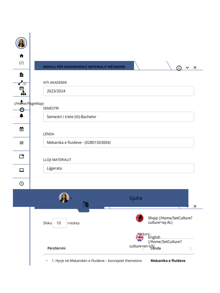 Shkarkimi I Materialit - SMU | PDF