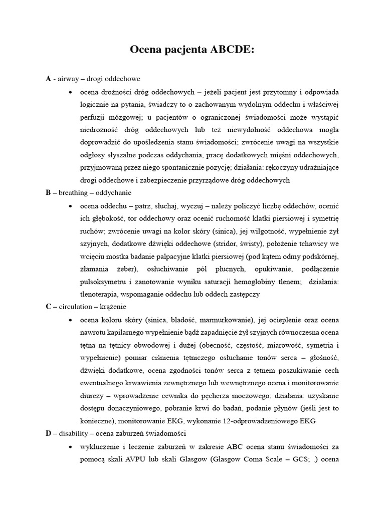 Abcde I Sample | PDF