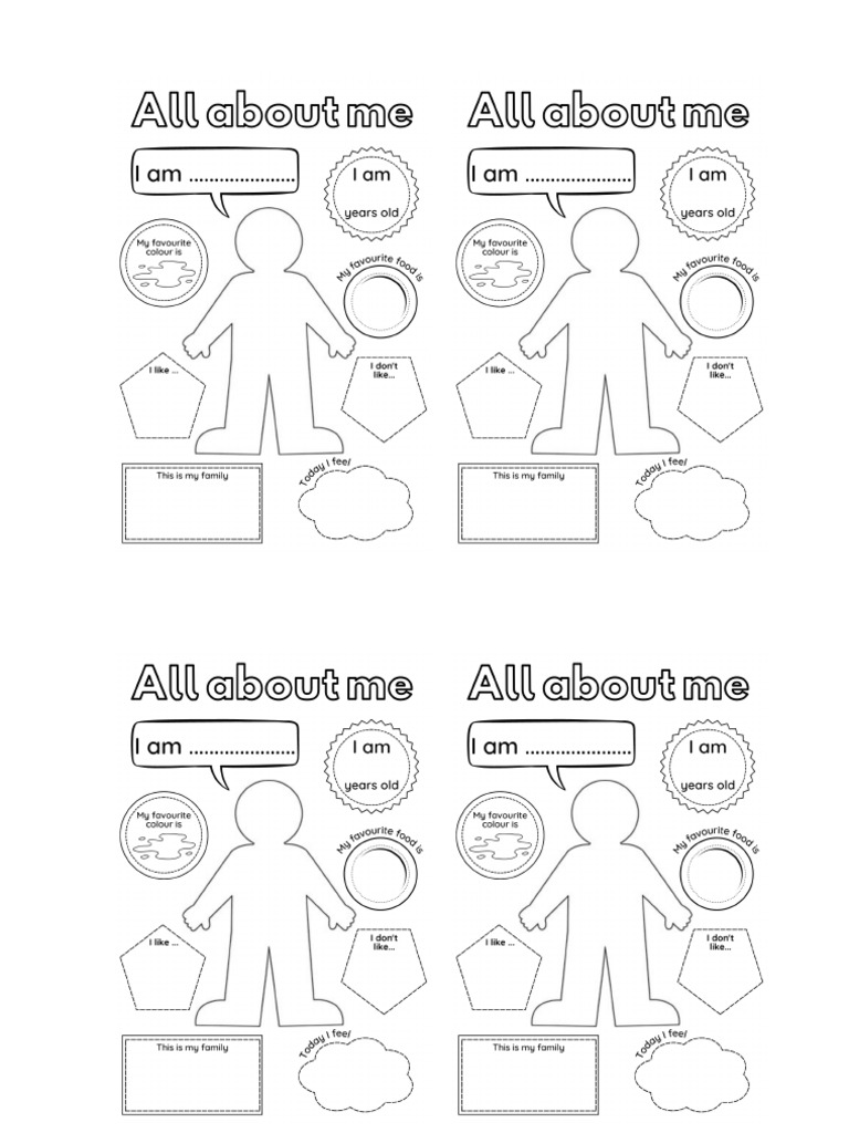 All About Me | PDF