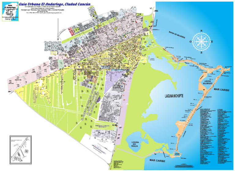Mapa Cancun Completo | PDF