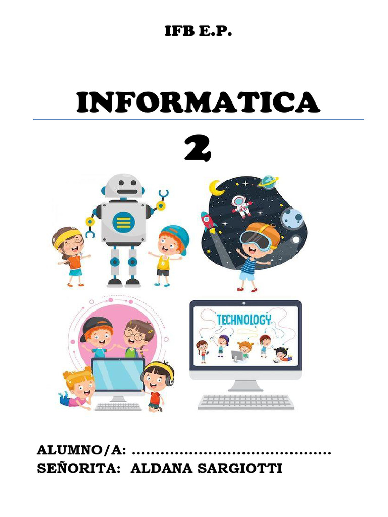 Cuadernillo de Trabajo Segundo Año | PDF | Informática | Equipo de oficina