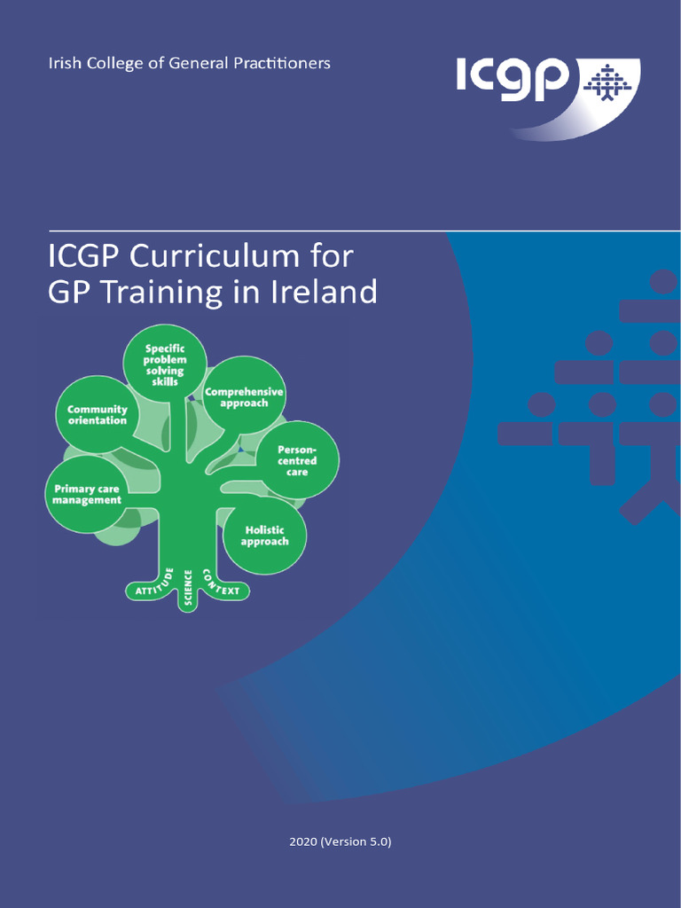 ICGP Curriculum for GP Training 2020 | PDF | General Practitioner ...