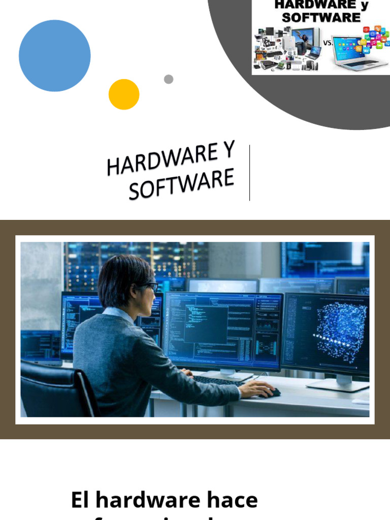 Hardware y Software | PDF
