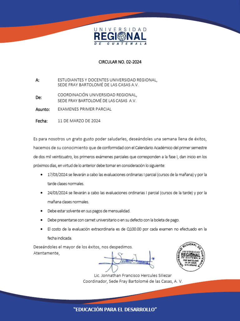 Circular 02-2024 | PDF