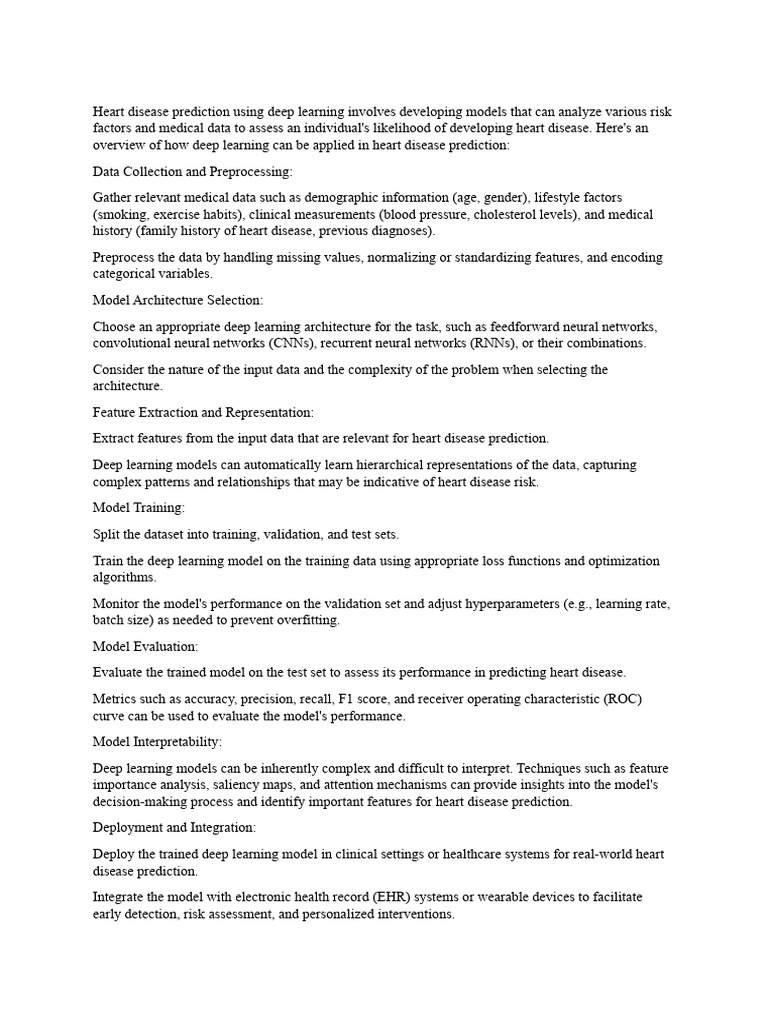 Heart | PDF | Deep Learning | Artificial Neural Network