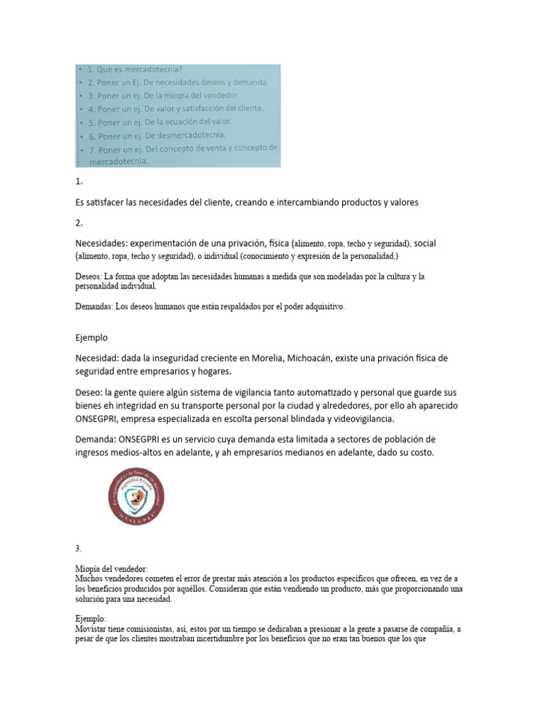 Guia Merca I Parcial 1 Alexis | PDF | Planificación estratégica | Marketing