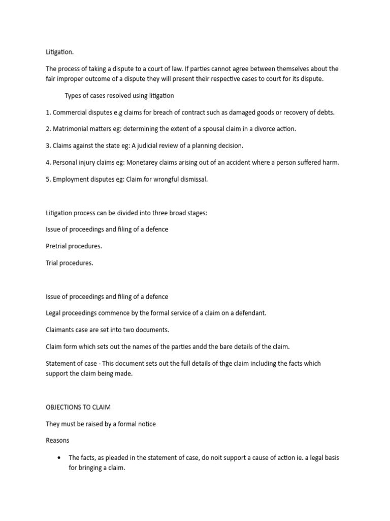 assignment | PDF | Lawsuit | Arbitration