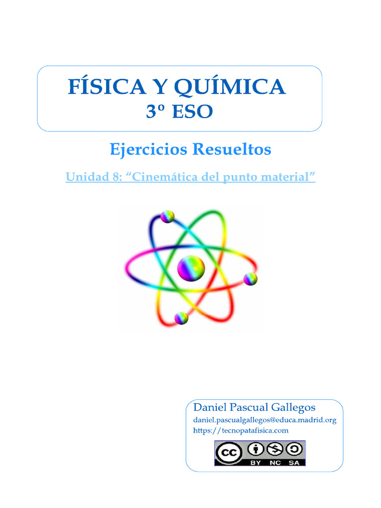 FQ-ESO3 - TEMA5 - Cinematica - EJERCICIOS-01-EJERCICIOS 09 A 15-SIN SOLUCION-print | PDF ...