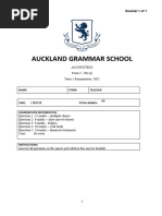 ICB Level 3 Bookkeeping Practice Exam | PDF