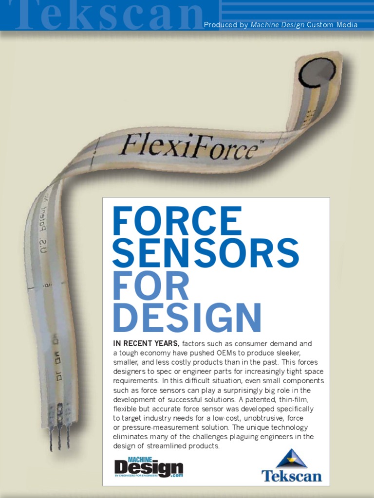 Force Sensors For Design | PDF