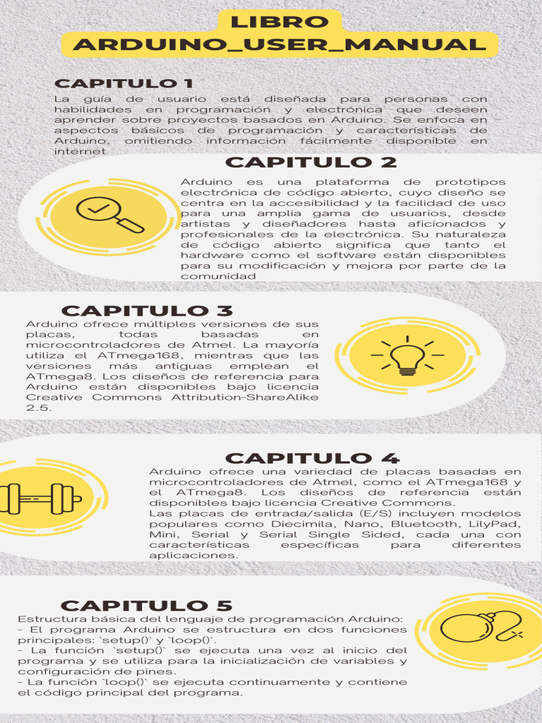 Guía de Proyectos Arduino para Programadores | PDF
