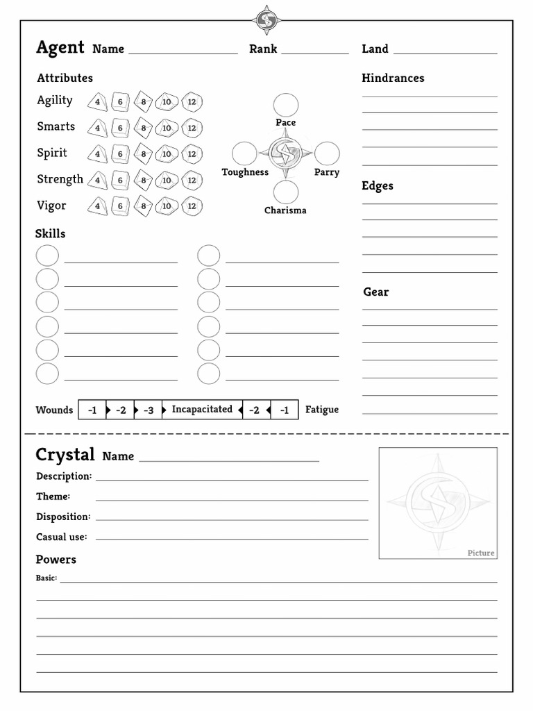 Agent Blank Sheet | PDF