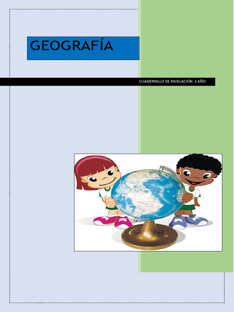 Cuadernillo de Nivelación de 2 Do. | PDF | Geografía | Sociedad