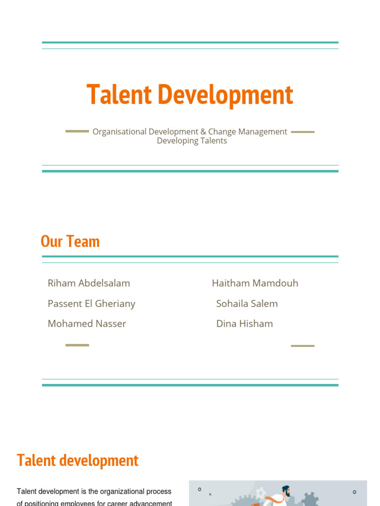 Od Development Talent Presentation Pdf Mentorship Talent Management