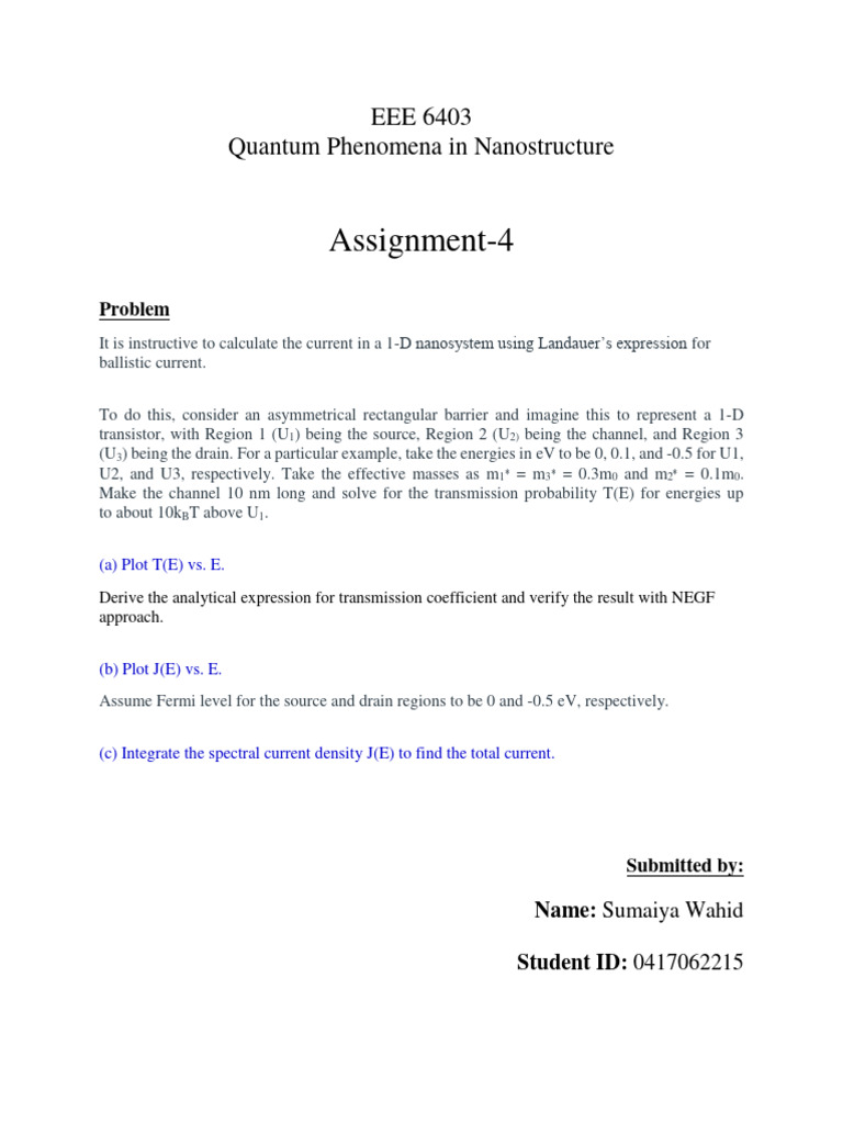 Annotated-0417062215 EEE6403 Assignment4 | PDF | Applied And Interdisciplinary Physics ...