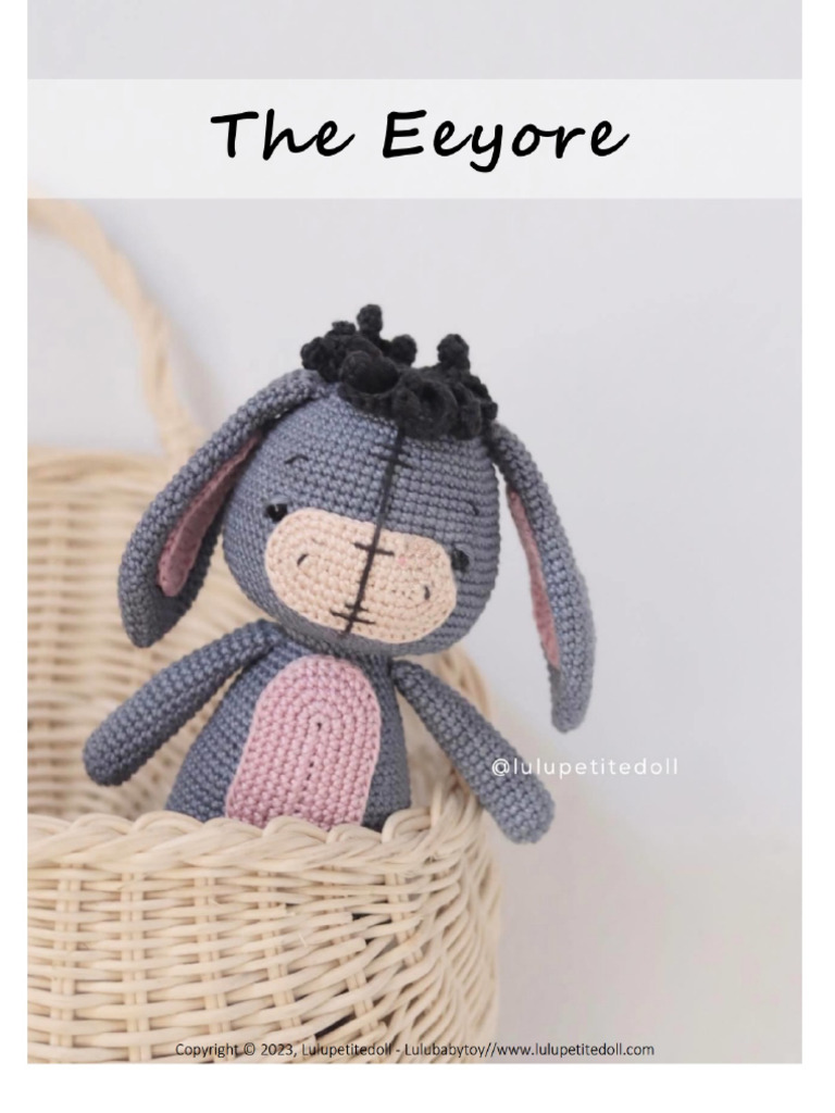 Winnie Pooh Igor Eeyore, El Burrito | PDF