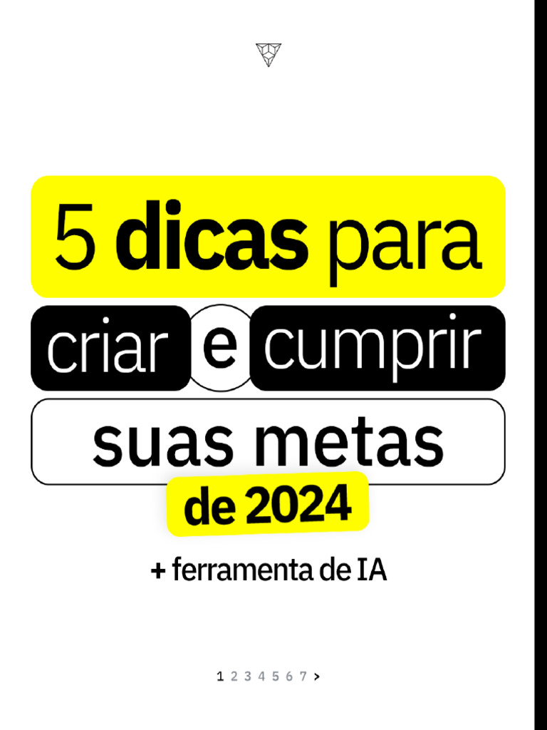 Metas 2024 1704912070 | PDF