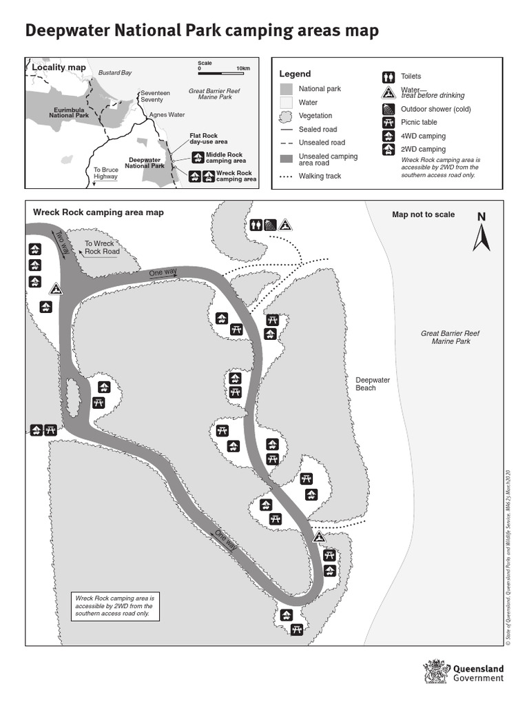 Wreck Rock Camping Area Guide | PDF