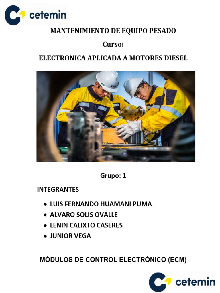 Módulos De Control Electrónico Ecm 8 Trabajo Murgan Descargar