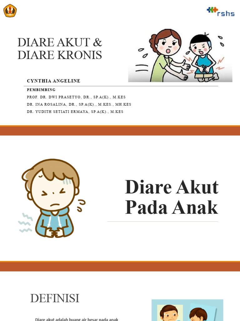 Modul Diare Akut Dan Kronis-Cynthia | PDF