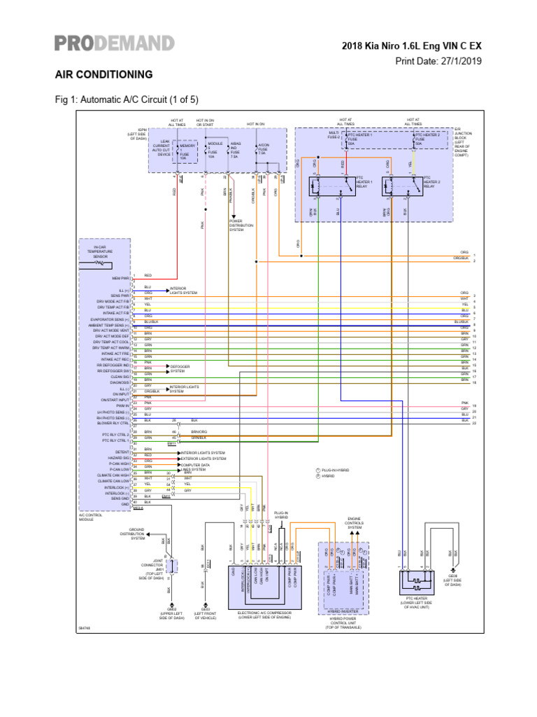 2018 Kia Niro 1.6L Eng VIN C EX | Download Free PDF | Engineering Thermodynamics | Mechanical ...