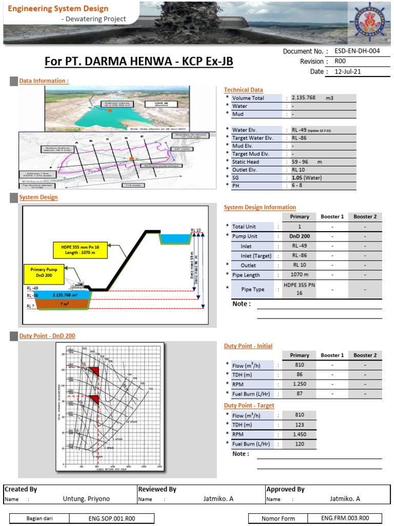 Engineering System Design Ex-JB DND 200 Rev.00 | PDF | Engines | Mechanical Engineering