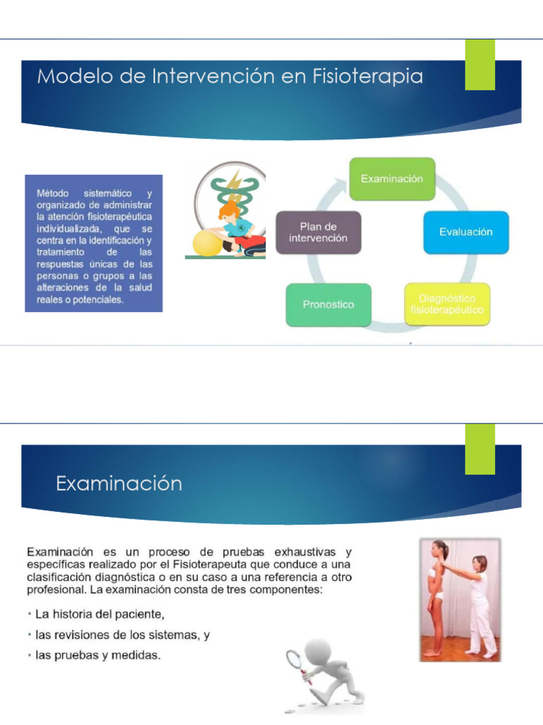 Modelo de Intervención en Fisioterapia | PDF | Terapia física | Tobillo