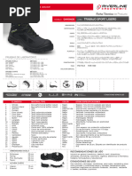 Ficha Técnica Bota Riverline GRS | PDF | Textiles | Calzado