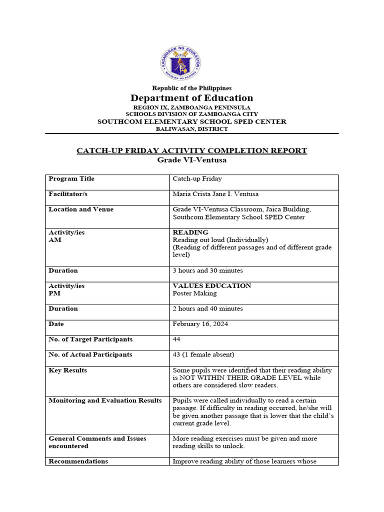 2 16 Catch Up Vi Ventusa | PDF | Applied Linguistics | Learning Methods