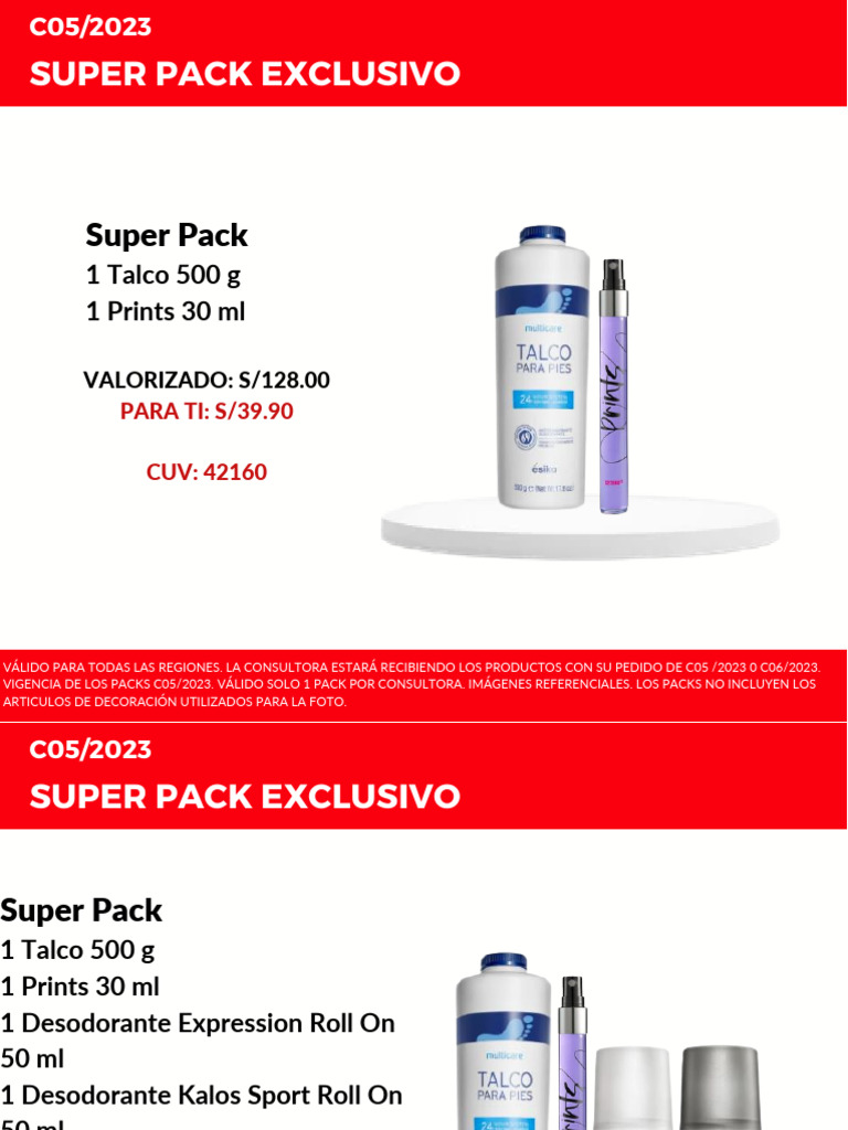 Packs Exclusivos C05 Pais | PDF