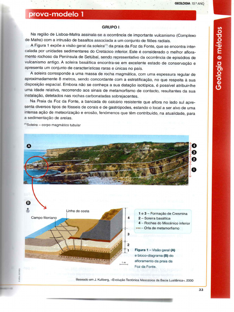 Geo 10 Prova Modelo 1 | PDF