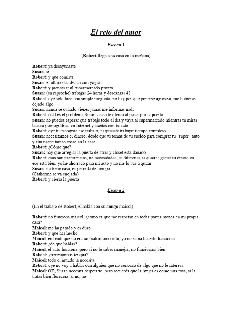 El-reto-del-amor | PDF | Amor