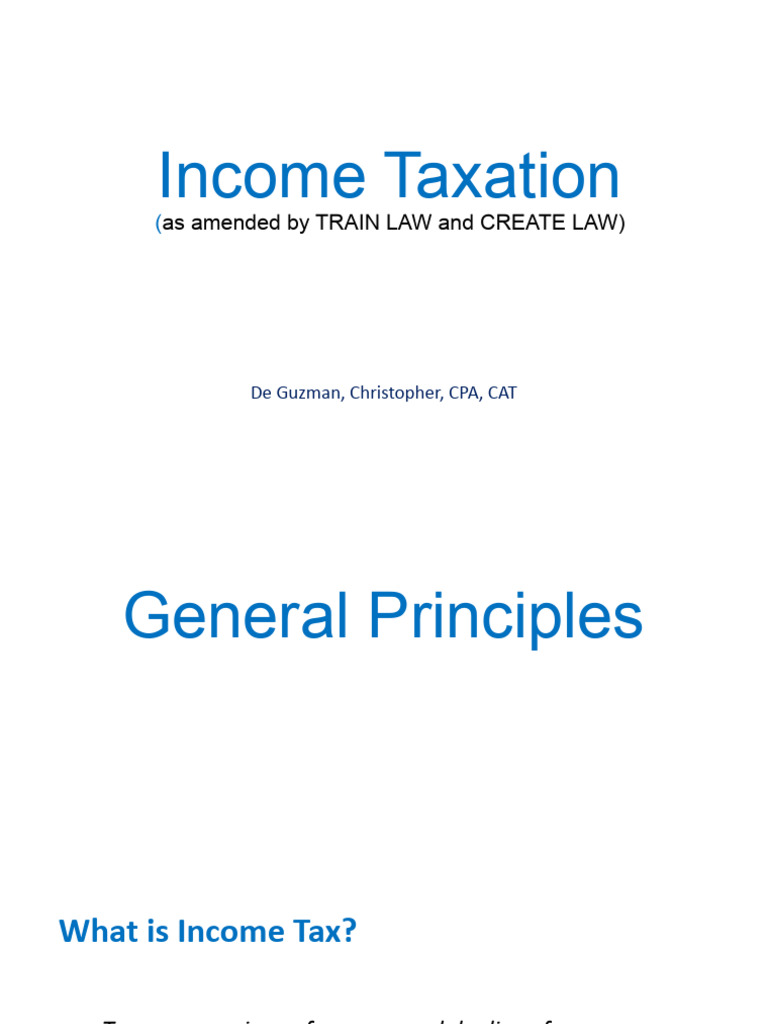 Taxation: Gross vs. Net Income | PDF | Gross Income | Taxes