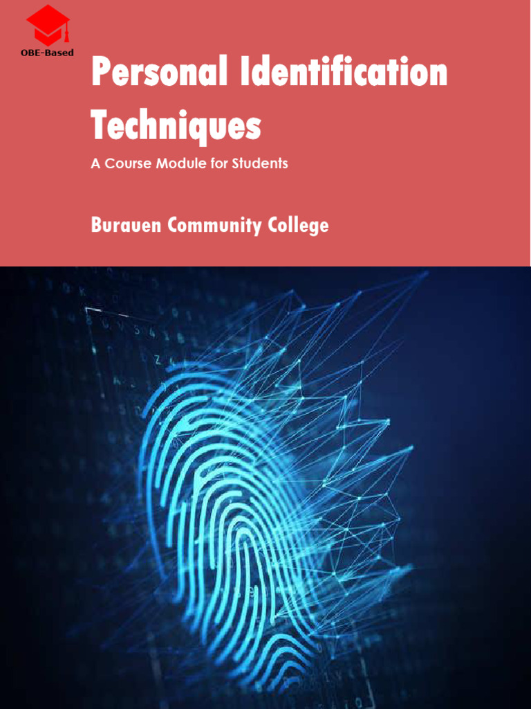New Format Personal Identification Techniques Midterm Revised Pdf