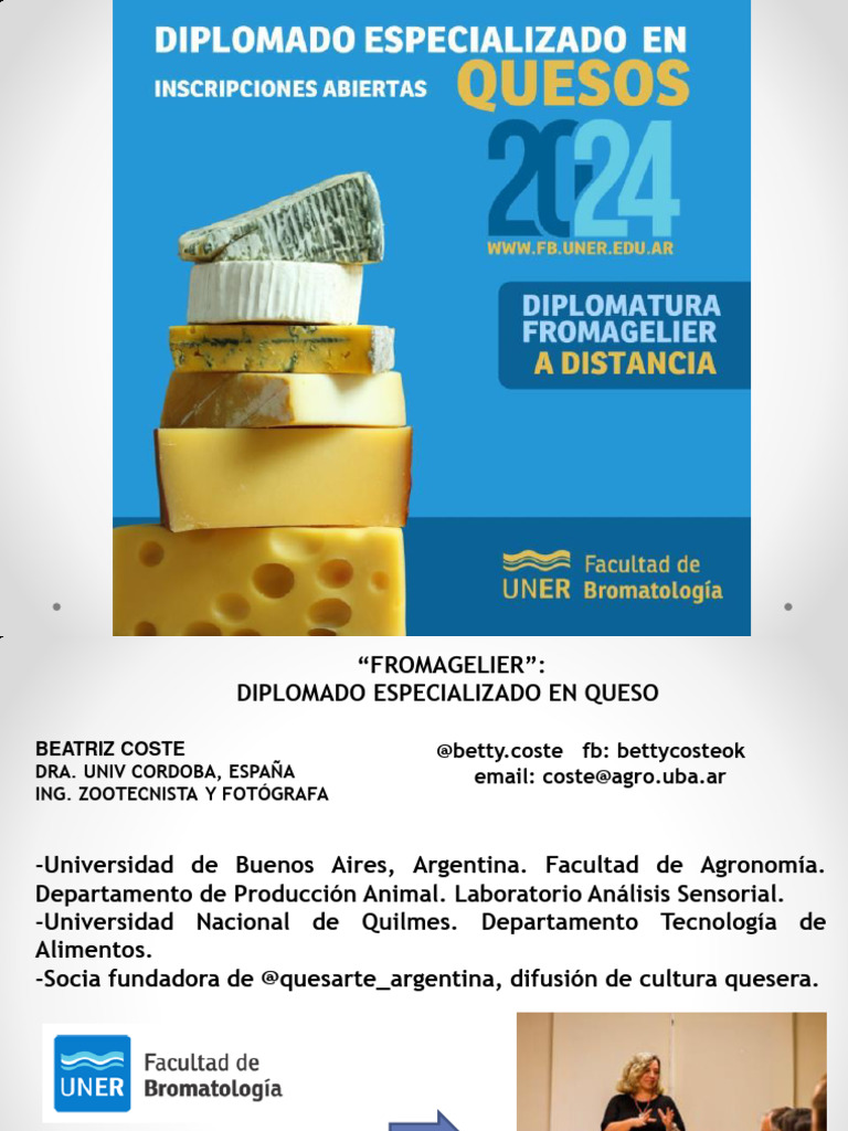 Presentación Módulo | PDF | Queso | Leche