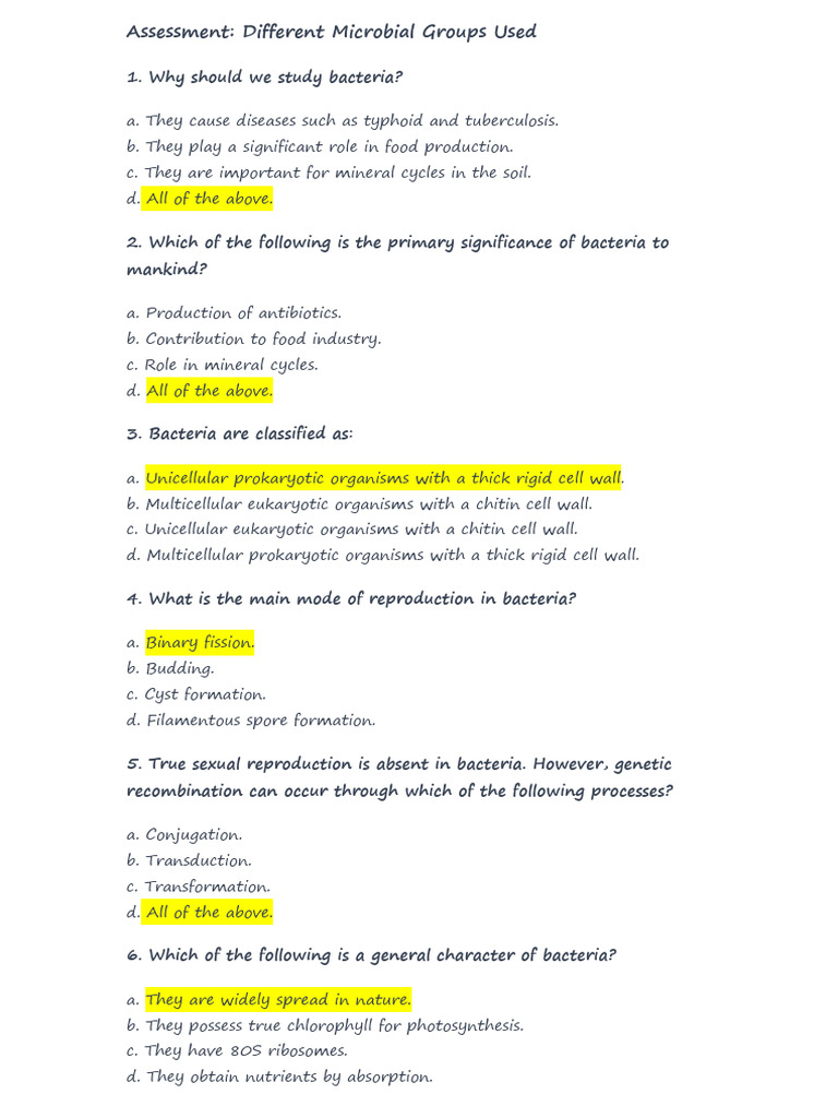 Bacteria | PDF | Biogas | Anaerobic Digestion