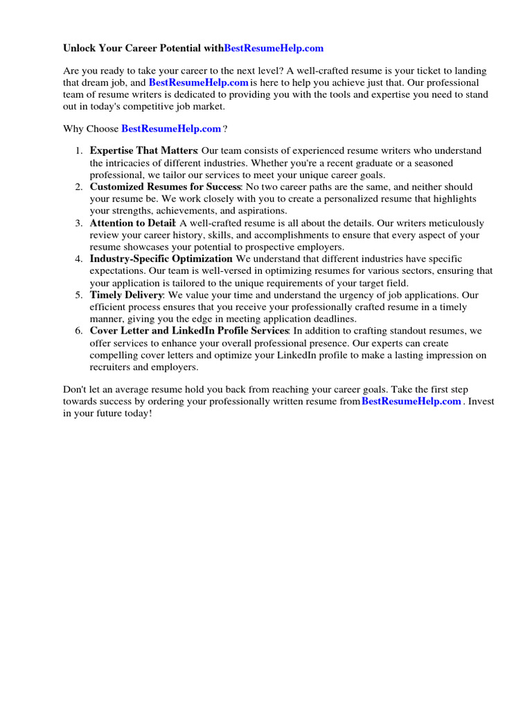 Resume For Job Application Template | Download Free PDF | Résumé