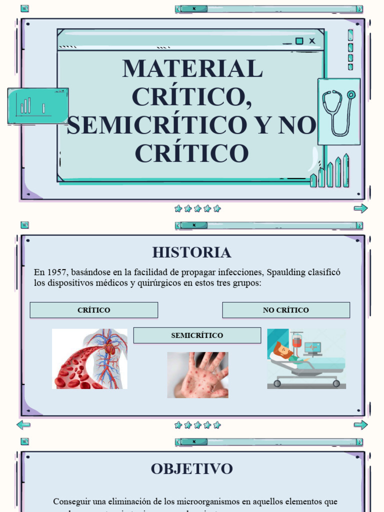 Materiales Criticos, Semicriticos y No Criticos | PDF | Esterilización ...