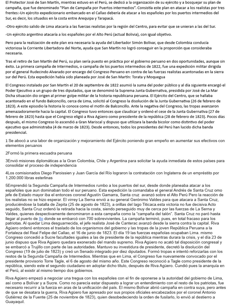 Riva Aguero | PDF | Comunidad andina | América del Sur