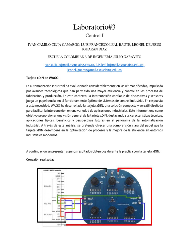 Lab2 CTR1 | PDF | Ciencias de la Computación | Ingeniería