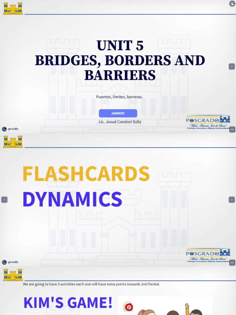 Unit 5 Bridges Border Barriers | PDF
